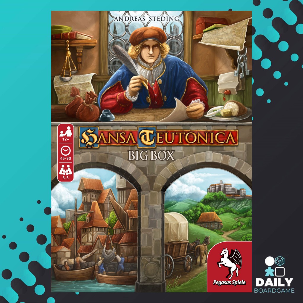 Hansa Teutonica : Big Box [Boardgame] | Shopee Thailand