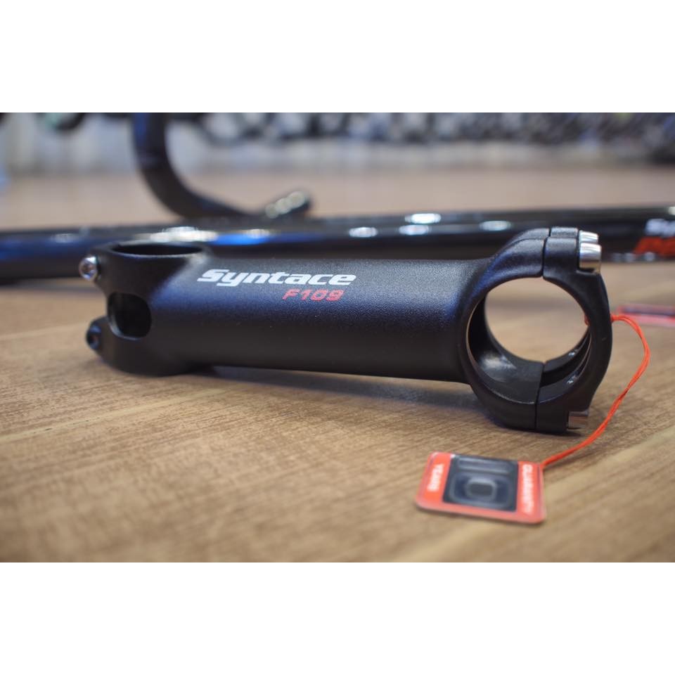 สเต็ม จักรยานเสือหมอบ Syntace Stem F109 Ti อลู สีดำ +-6องศา และ+-17 ...