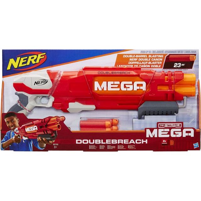 Nerf N-Strike Elite DoubleBreach Blaster Mega Gun ปืนเนิร์ฟ เมก้า ...