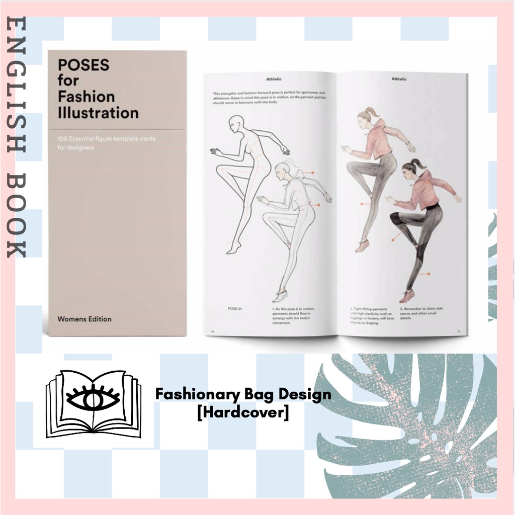 [Querida] 100 Pose Cards : Women's figure templates for fashion ...