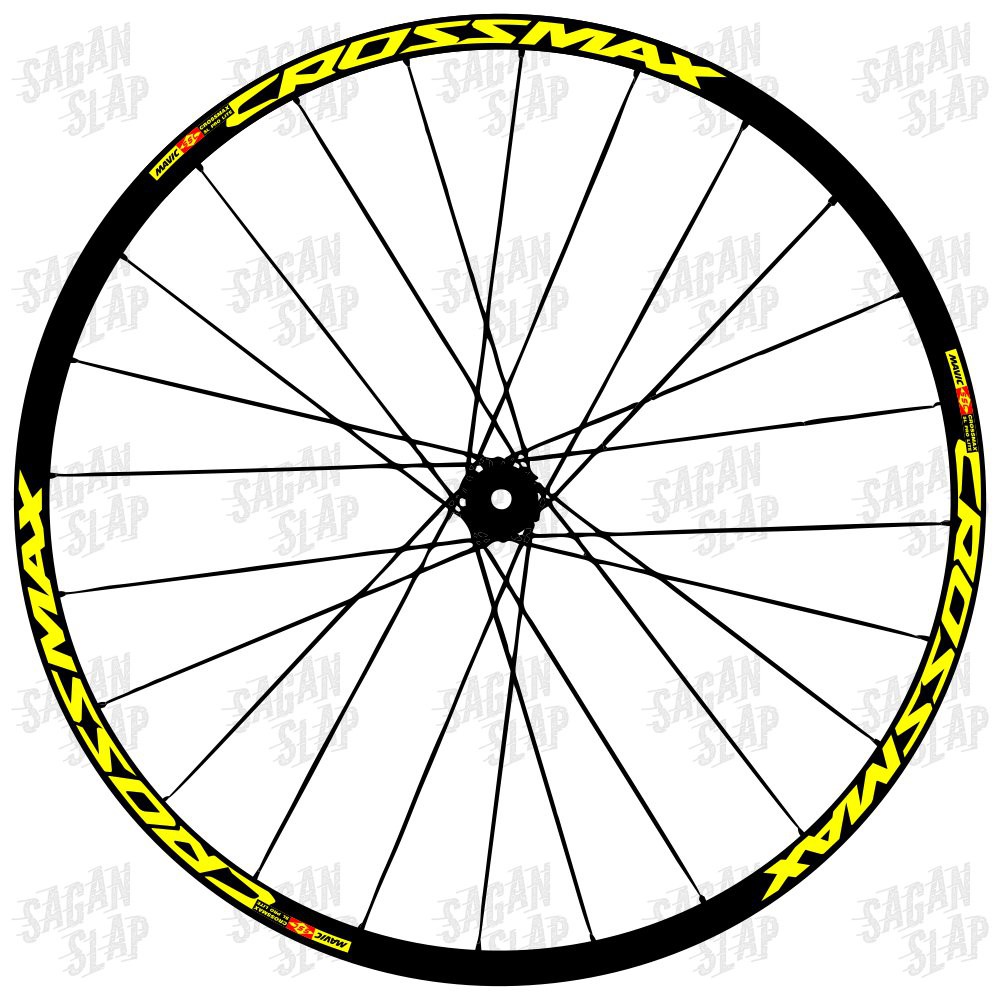 Mavic CROSSMAX SL PRO LITE สติกเกอร์กว้าง 2 ซม.Decal ขอบ mtb downhill roadbike 26 27.5 29 700c ...