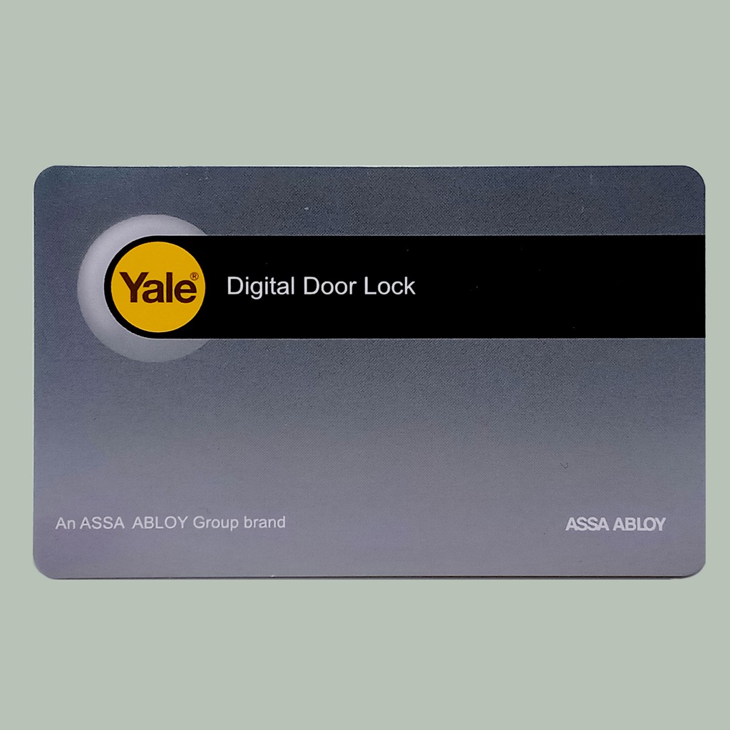 Yale คีย์การ์ด สำหรับดิจิตอลล็อค : RFID Access Card | Shopee Thailand