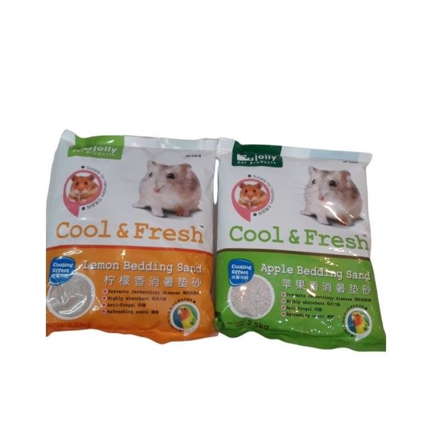 Jolly Cool & Fresh ทรายจอลลี่รองกรงหนูแฮมเตอร์ | Shopee Thailand