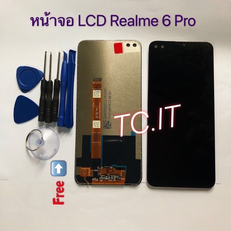 หน้าจอ + ทัสกรีน LCD Realme 6 Pro พร้อมชุดถอด | Shopee Thailand