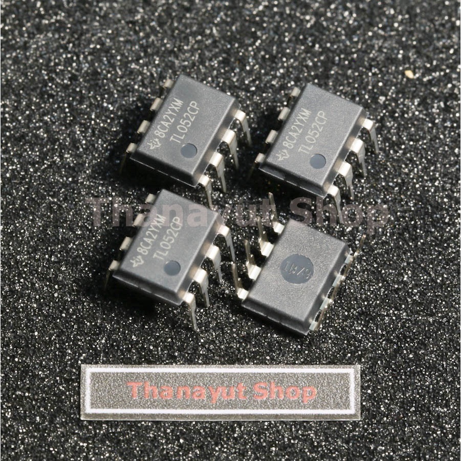 TL052CPแท้ Texas Instruments 8-Pin PDIP(100%Genuine Made in Mexico)Dual ENHANCED-JFET OP Amp THD ...