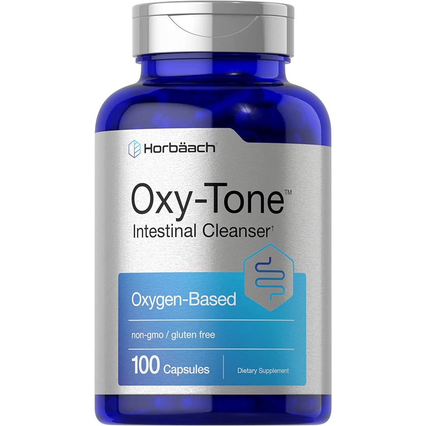 Horbaach OXY-TONE Colon Cleanse 100 capsules วิตามินทำความสะอาดลำไส้ ...
