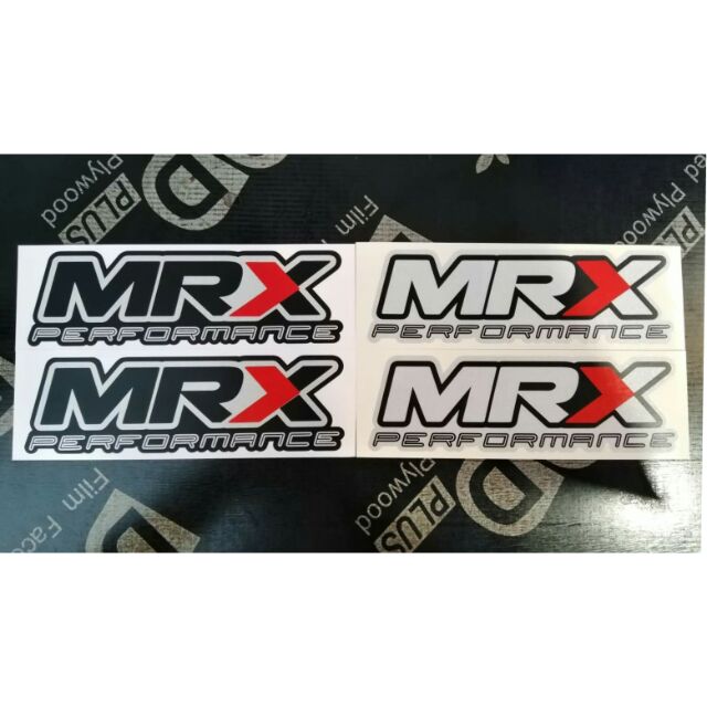สติ๊กเกอร์ โลโก้ MRX | Shopee Thailand
