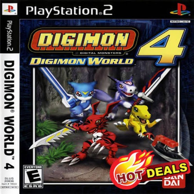 แผ่นเกมส์Ps2 - Digimon World 4 แนวผจญภัยตลุยด่าน แผ่นไรท์คุณภาพ (เก็บ ...
