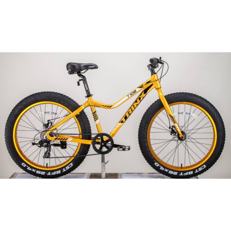 (ส่งฟรี ผ่อนได้) จักรยาน รุ่น TRINX T106 FAT BIKE | Shopee Thailand