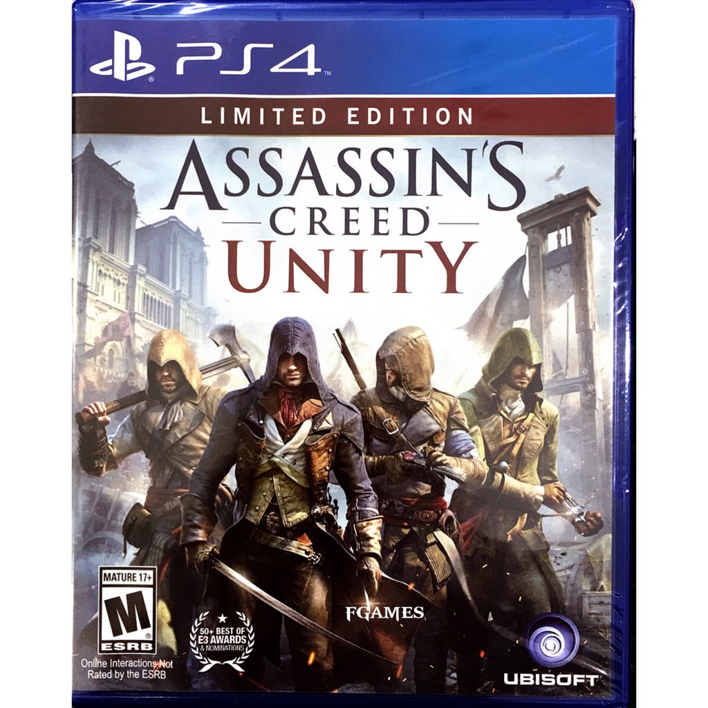 PS4 Assassin's Creed Unity Limited Edition ( AllZone )( English ) แผ่น ...