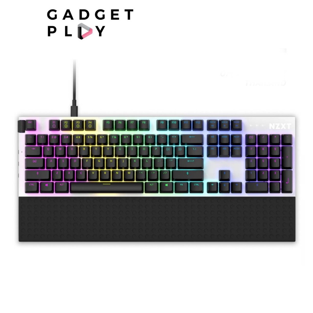 [กรุงเทพฯ ด่วน 1 ชั่วโมง] NZXT KEYBOARD FUNCTION US QWERTY/ANSI White ...