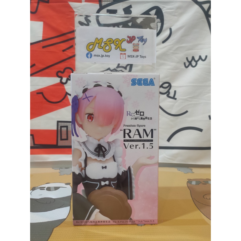 Re:Zero Figure - Ram - Precious Figure - Maid Ver.1.5 (SEGA) | Shopee ...