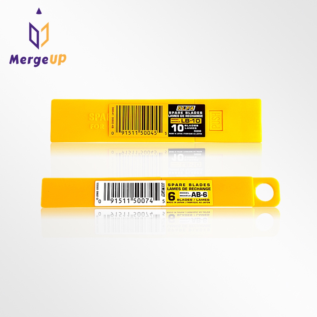 ใบมีดคัตเตอร์ อัลฟ่า OLFA No.AB-6 / No.LB-10 | Shopee Thailand