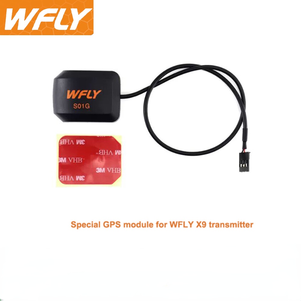 Wfly RC RG209S RG206S ตัวรับสัญญาณ RX RC ขนาดเล็ก 9CH PWM สำหรับเครื่อง ...