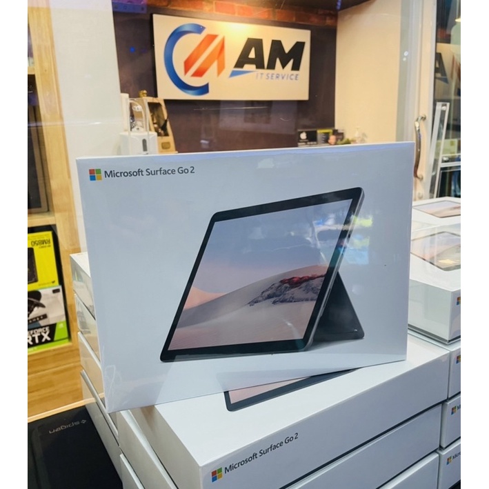 Microsoft Surface Go2 Model 1901 (8/ 128GB) ไม่แกะซีล กล่องมีรอย (ใส่ซิมไม่ได้) ประกันศูนย์ Apr ...