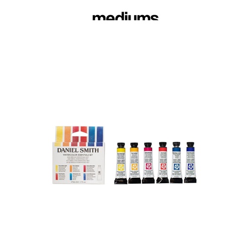 DANIEL SMITH WATERCOLOR ESSENTIALS SET (6 COLOURS) | Shopee Thailand