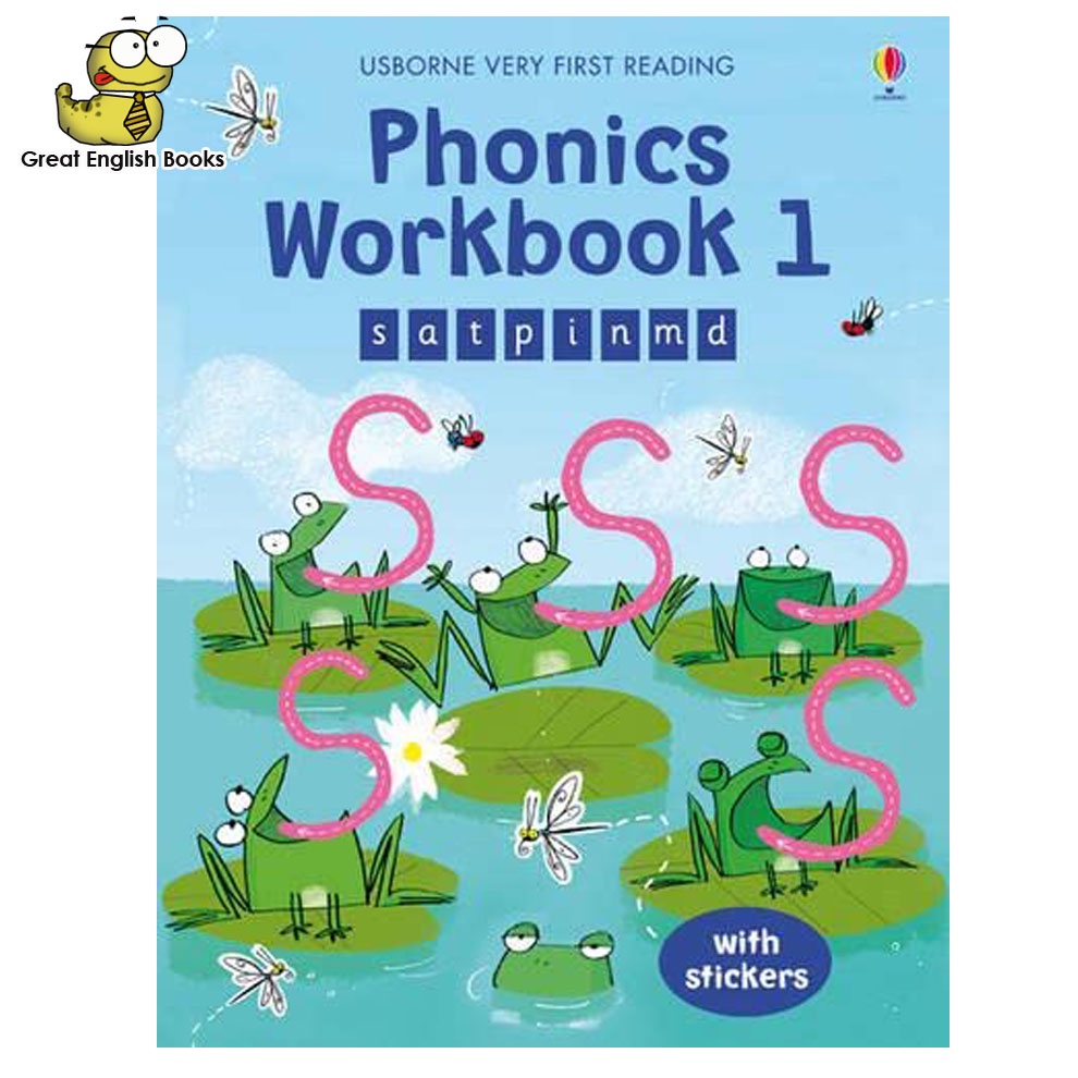 พร้อมส่ง หนังสือกิจกรรม Usborne Very First Reading Phonic Workbook ...
