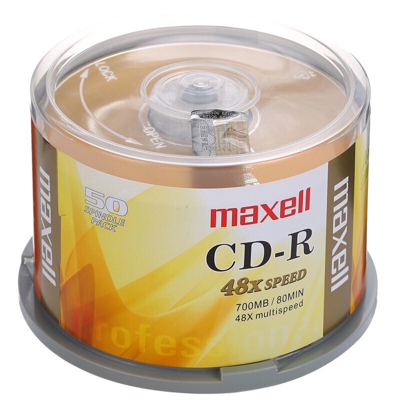 Maxell CD-R 48 speed/700MB Pack.50 | Shopee Thailand