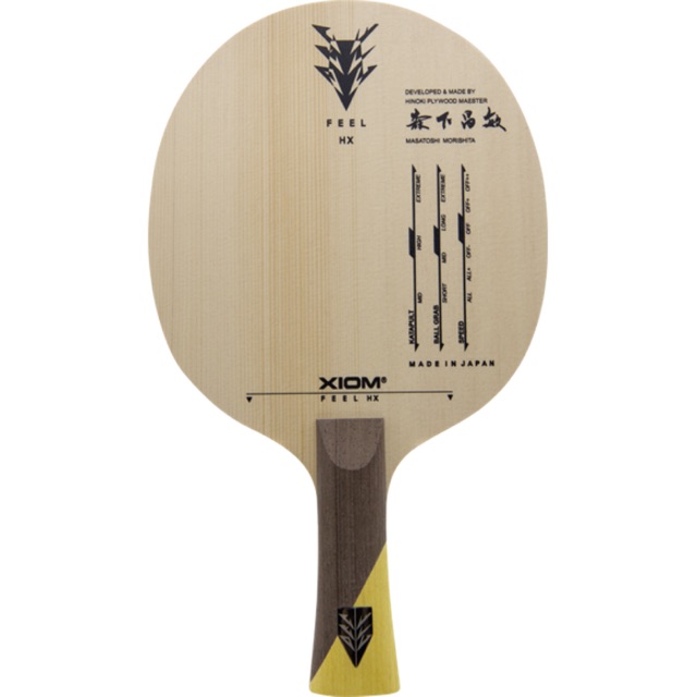 ไม้ปิงปอง Xiom Feel HX Hinoki Carbon | Shopee Thailand