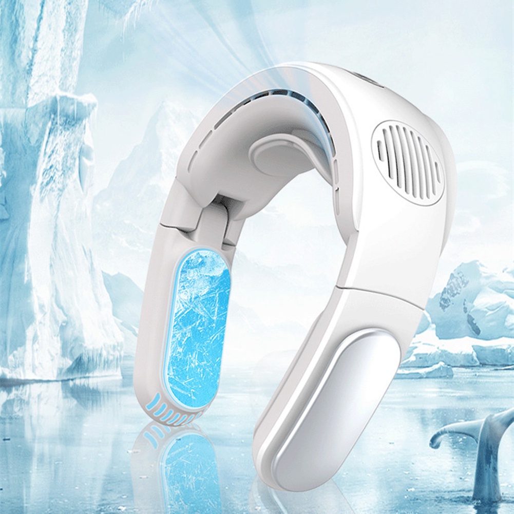 Portable Hanging Neck Fan Mini Air Conditioner Ventilator Semiconductor ...