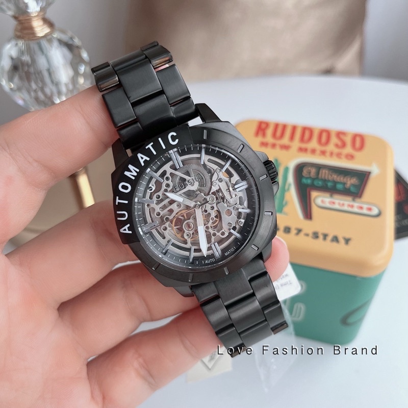 👑ผ่อน0%~แท้100%👑 BQ2092 BQ2621 Flynn Automatic Black Stainless Watch ...