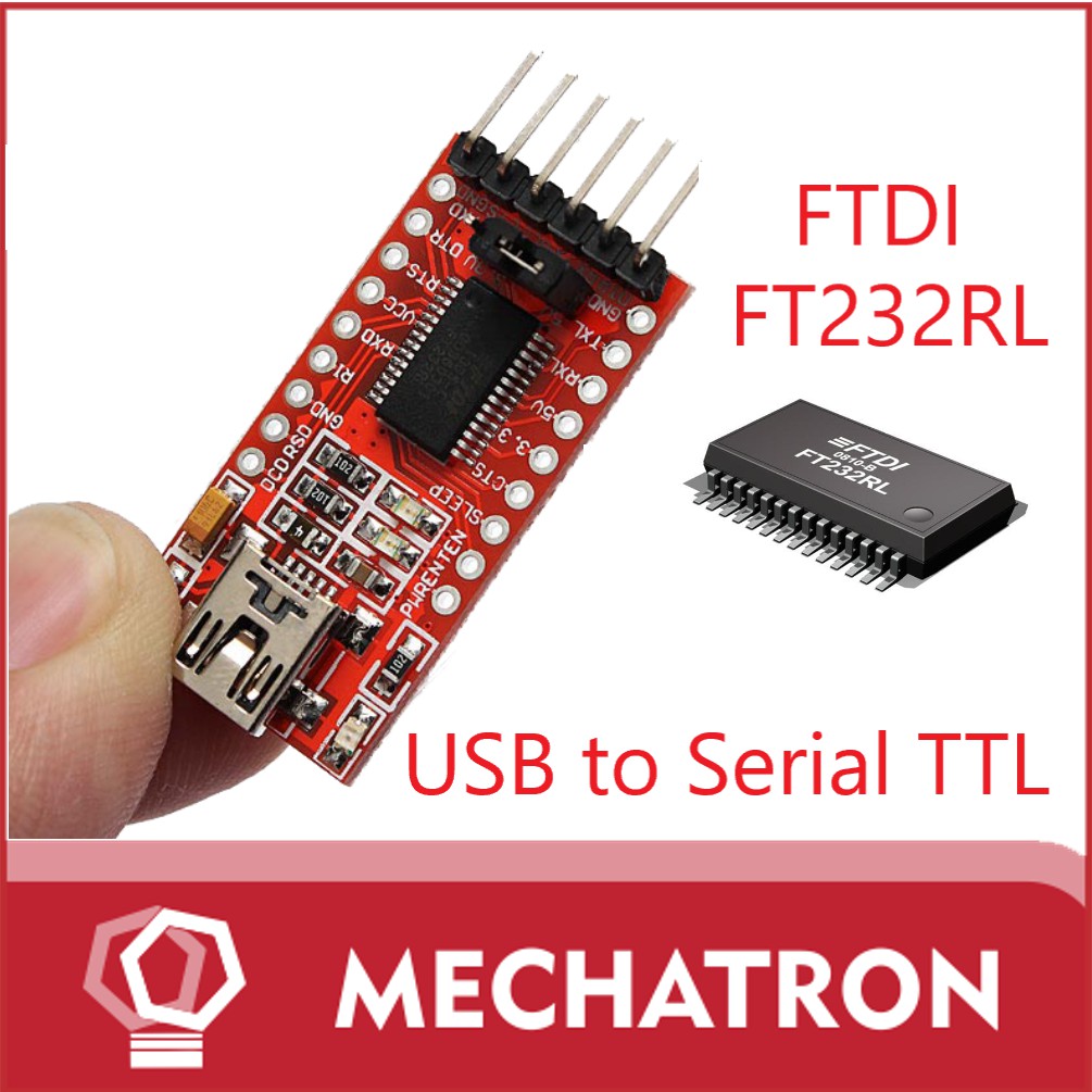 USB to TTL SERIAL เกรดอุตสาหกรรม UART FTDI FT232 FT232RL FT 232 ...