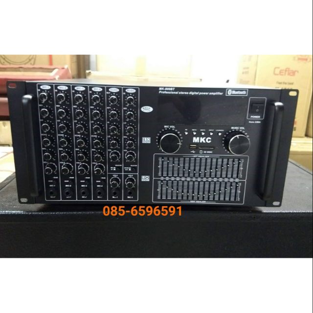 ขายแอมป์ขยาย MKC MK-800BT USB SDCARD FM บูธูท | Shopee Thailand