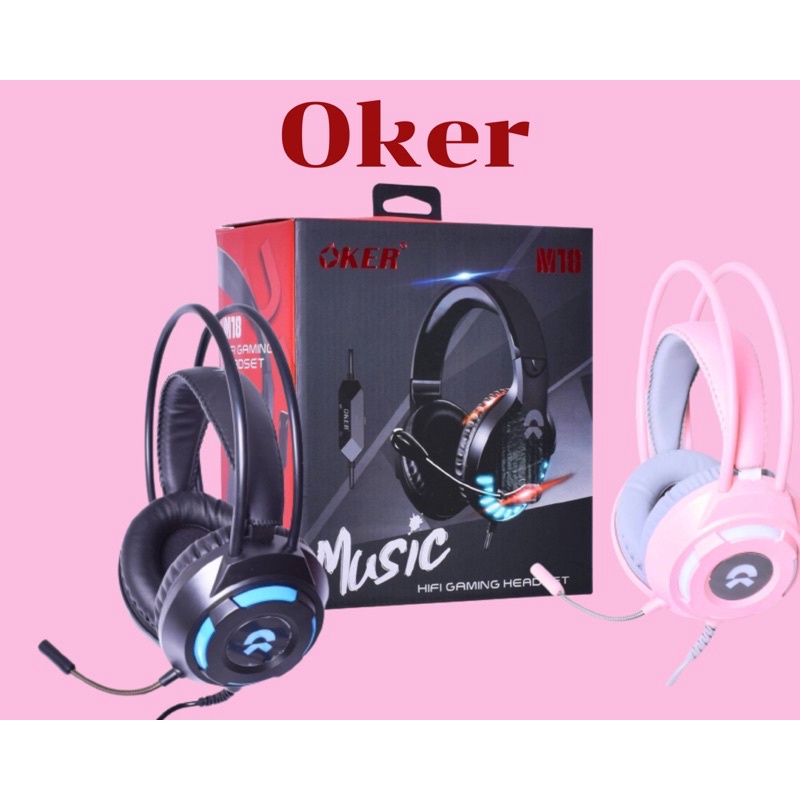 หูฟัง หูฟังคอม HEADSET OKER X-99 GAMING | Shopee Thailand