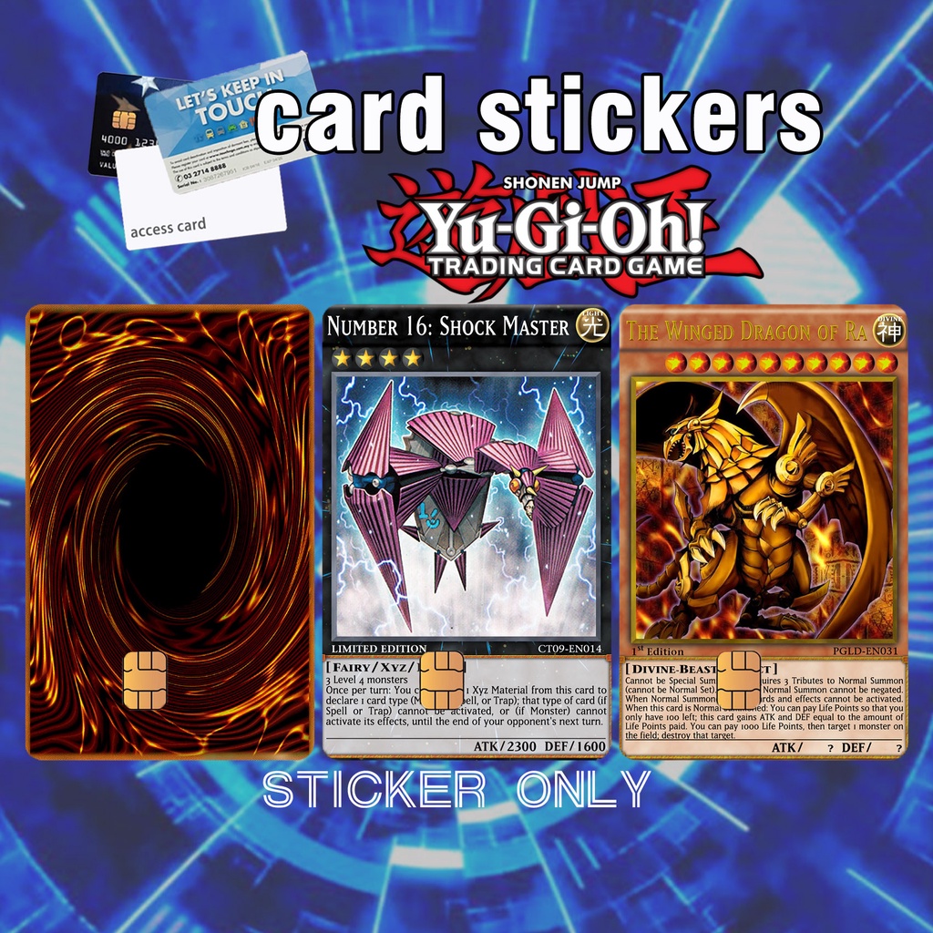 Yugioh สติกเกอร์ติดการ์ดเกม - YUGI-OH CARD STICKER - ACCESS CARD SKIN ...