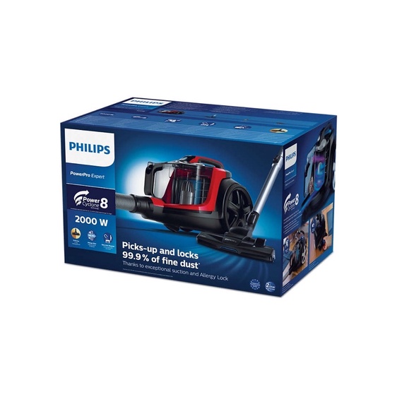 PowerPro Expert เครื่องดูดฝุ่นไร้ถุงเก็บฝุ่น FC9728/01 | Shopee Thailand