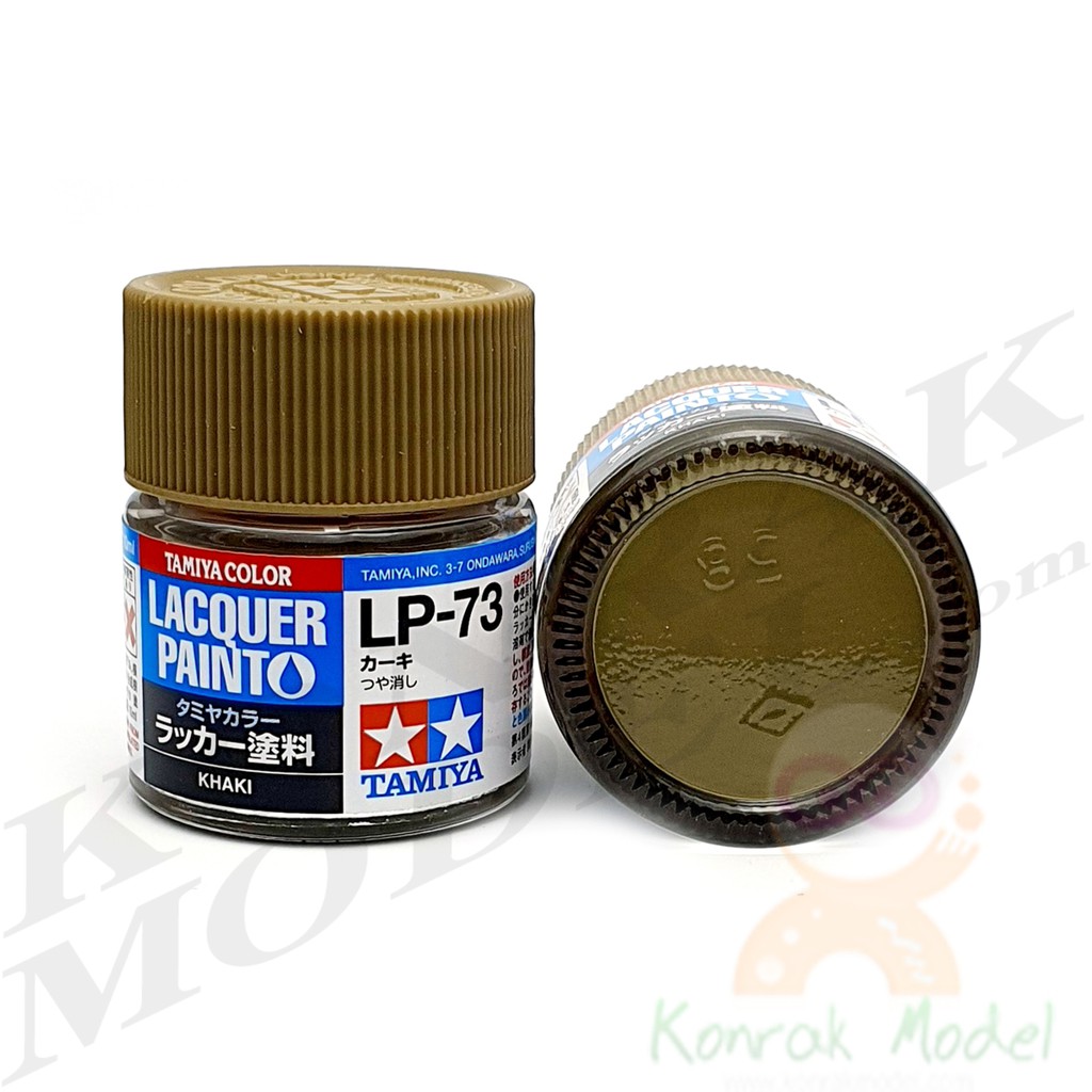 สีทามิย่าสูตรแล็คเกอร์ Tamiya Lacquer paint LP73 Khaki 10ML | Shopee ...