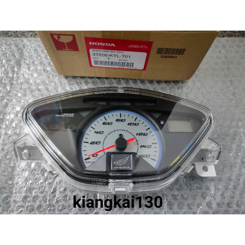 37200-KYL-T01ชุดเรือนไมล์WAVE125บังลมไมล์ฟ้า | Shopee Thailand