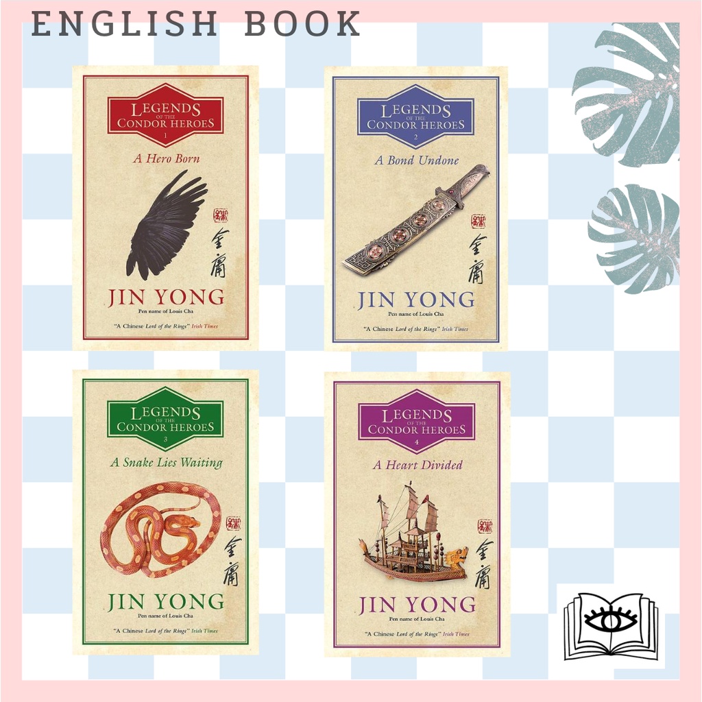 Legends of the Condor Heroes Vol. 1-4, A Hero Born, A Bond Undone, A Snake Lies Waiting, A Heart ...