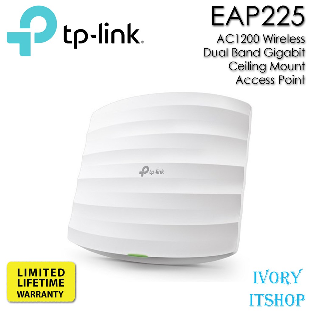 TP-Link EAP225 v.3 Access Point สำหรับองค์กร (AC1350 Wireless Dual Band ...