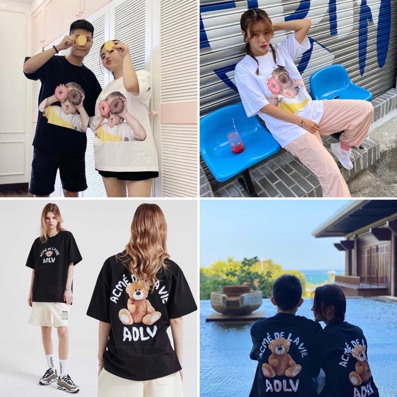 พร้อมส่ง🌟แท้💯% เสื้อยืดหน้าเด็ก ADLV BABY FACE SHORT SLEEVE T-SHIRT ...