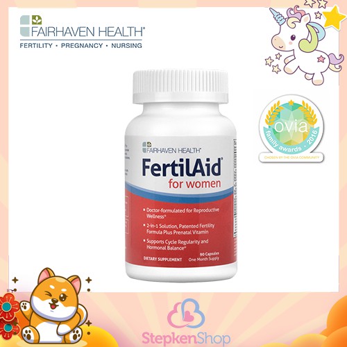 ของแท้ พร้อมส่ง!!!FertilAid for Women: Natural Fertility Vitamin with ...