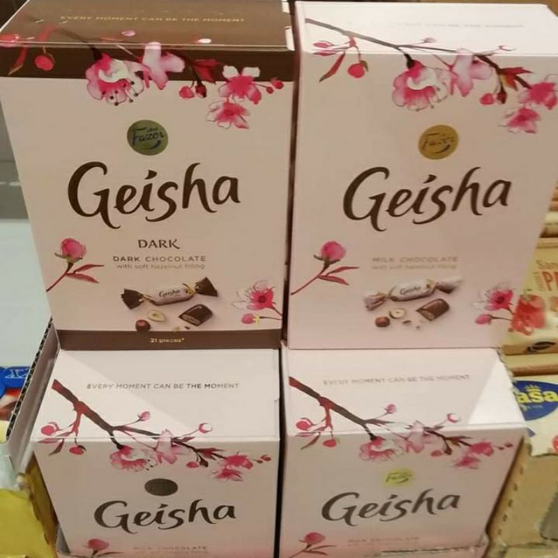 IKEA อีเกีย | (โปรโมชั่น) ช๊อกโกแลต เกอิชา Geisha milk & dark chocolate ...