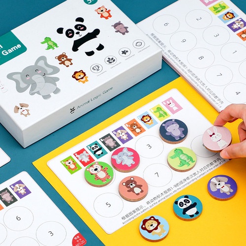 Animal logic game เกมฝึกความจำ สมาธิ Logic ฝึกสังเกตุ และ การเรียนรู้ ...