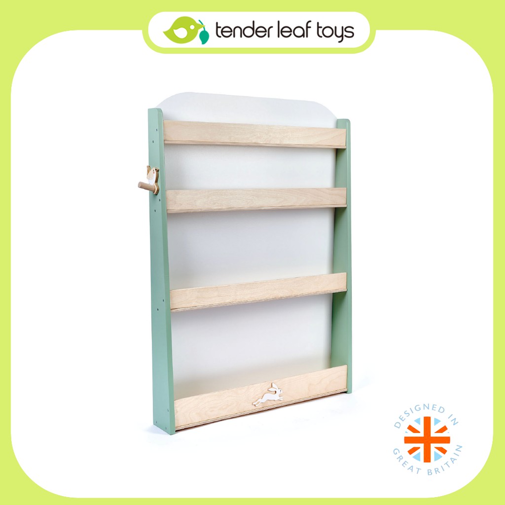 Tender Leaf Toys เฟอร์นิเจอร์เด็ก เฟอร์นิเจอร์ไม้ ชั้นวางหนังสือ Forest Bookcase | Shopee Thailand