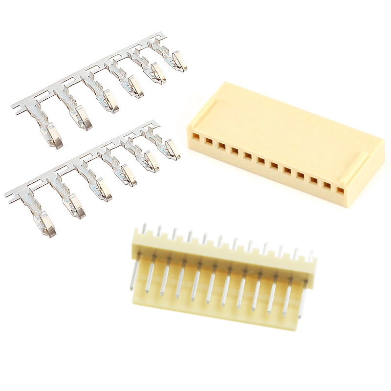 10 Set KF2510 Kits Connector2.54mm Pitch 2/3/4/5/6/7/8/9/10/11/12P ...