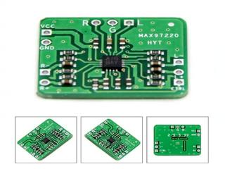 บอร์ดขยายเสียง MAX97220 ปลายเดี่ยว สมดุล เพื่อเพิ่มประสบการณ์การฟัง ...