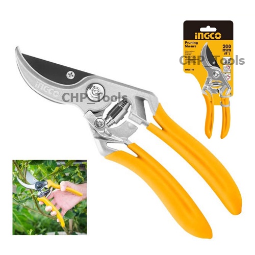 INGCO กรรไกร แต่งกิ่ง 8 นิ้ว รุ่น ( Pruning Shear ) กรรไกรตัดกิ่ง ...