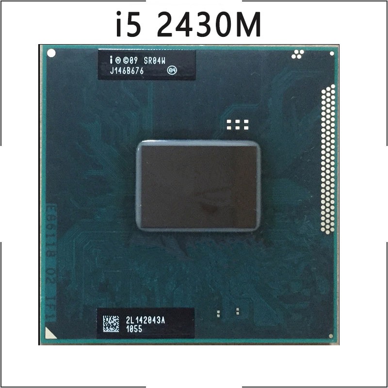 ซีพียูโน้ตบุ๊ก Intel i5 2540M SR044 2430M 2450M SR0CH 2520M 2410M I3 ...