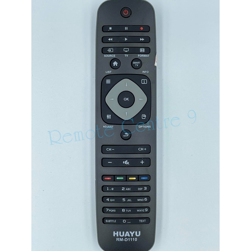 รีโมททีวี Philips รุ่น RM-D1110 ใช้กับ LCD/LED **รุ่นและปุ่มคำสั่งที่ ...