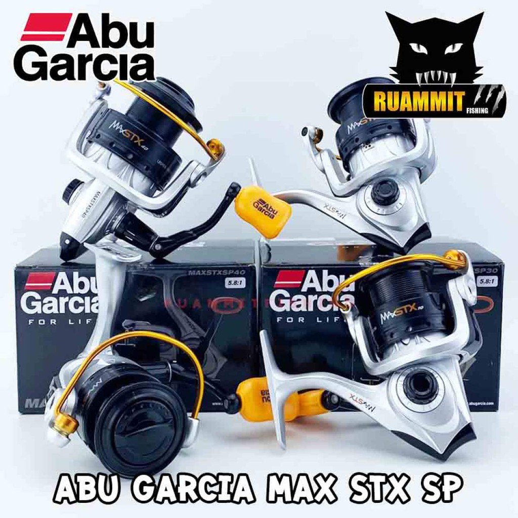 รอกสปินนิ่ง ABU GARCIA MAX STX SP 10/20/30/40 อาบู การ์เซียร์ แม็กซ์ เอส ที เอ็กซ์ | Shopee Thailand