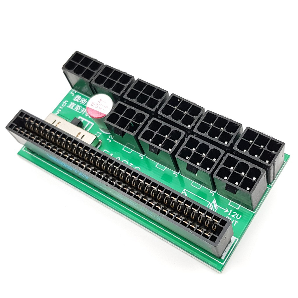 Breakout Board Adapter เบรคเอ้าท์ 6pin 10ช่อง สำหรับ PSU Server ...