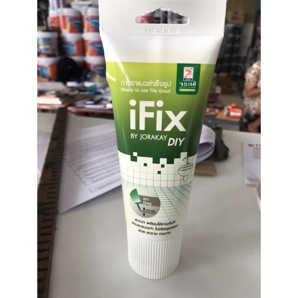 IFIX จระเข้ ไอฟิกซ์ สีขาว กาวยาแนวสำเร็จรูป พร้อมส่ง | Shopee Thailand