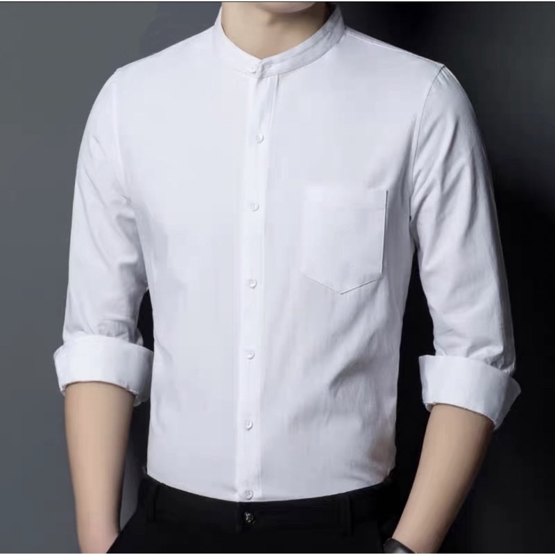 เสื้อเชิ้ตคอจีน แขนยาว ผ้า OXFORD รุ่น CHOW LONG-SLEEVE - RALPH T ...