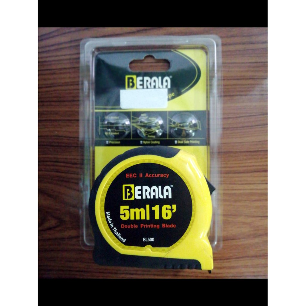 ตลับเมตร 3.0, 5.0 & 8.0m. ยี่ห้อ BERALA รุ่น BL300, BL500 & BL800 ได้มาตรฐาน ใช้ในงานก่อสร้าง ...
