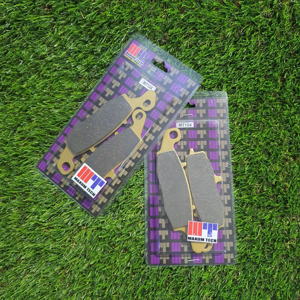 ผ้าดิสเบรคหน้าขวาและซ้าย (MAXUM TECH) Ninja 650(F) รหัสสินค้า MT124 และ ...